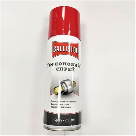 Купить Смазка тефлоновая Clever Ballistol PTFE 200мл. спрей, цена 239 ...