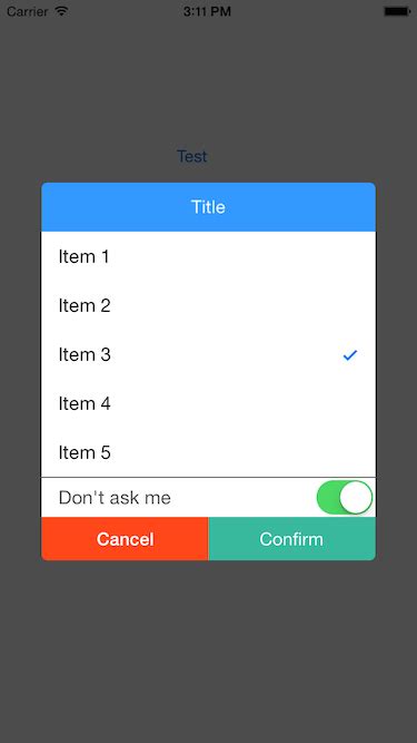Github Danny Sourcedyalertpickerviewdemo Alertview With Pickerview And Switch