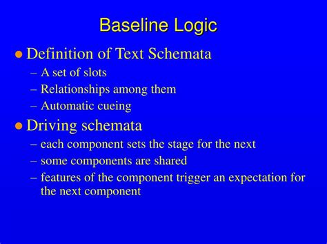 Ppt Baseline Logic Powerpoint Presentation Free Download Id 206991