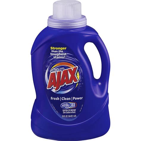 Ajax Laundry Detergent 50 Oz Liquid Market Basket