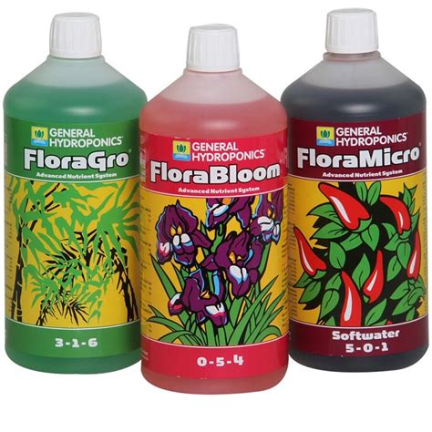 GHE Flora Series Set Soft | 1 liter | growland