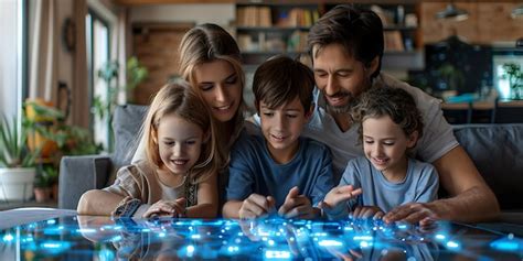 Modern Smart Home Management System Using Augmented Reality Smart Building The Home Premium Ai