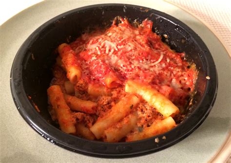 Evol Pasta Review Ziti Meat Sauce