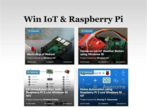 Windows 10 Iot Core For Raspberry Pi 2 Ppt