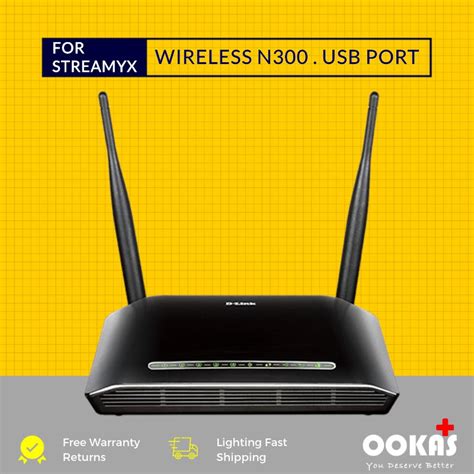 D LINK DSL 2750E Wireless N300 Wi Fi Streamyx ADSL2 Modem WiFi Router Shopee Malaysia