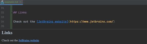 Markdown Webstorm