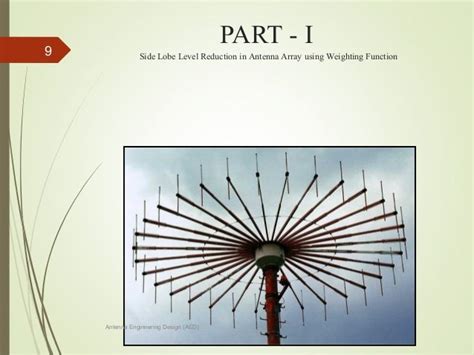 Side Lobe Level Sll Reduction Methods In Antenna