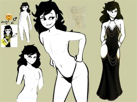 Rule 34 1boy 1femboy Black And Gold Black Dress Black Hair