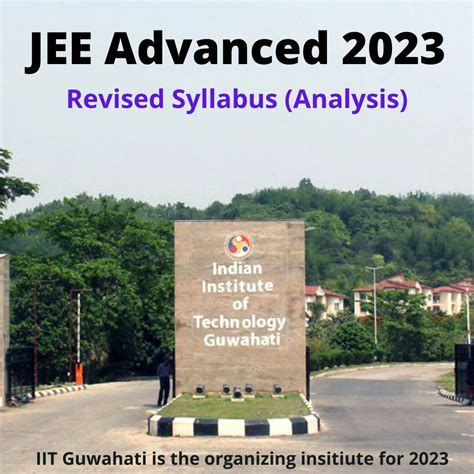 JEE Advanced Revised Syllabus Physics Analysis
