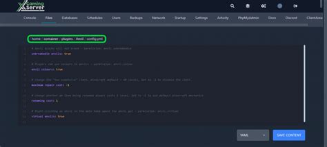 Anvil Plugin Xgamingserver
