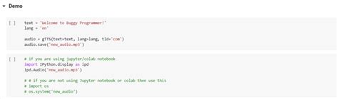 How To Create An Audiobook Using Python In 2021 Buggy Programmer