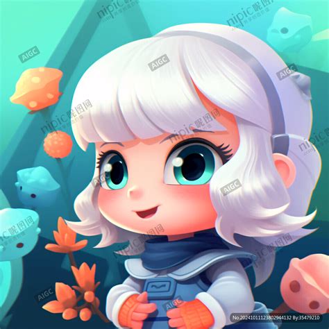Ai创作图小新新低多边形 卡通可爱小女孩采木耳 可爱水精灵形象 水族女生 儿插女孩 儿插少女 卡通女孩太空插画 怡然自得的小女孩插画 原创鱼宝宝ip 可爱双鱼男孩女孩 采蘑菇的小姑娘插画 宇宙