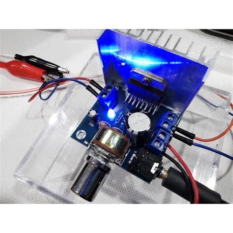 บอร์ดขยายเสียง 1515 W Tda7297 9 15volt Dc Amplifier Board Dc 9 15v