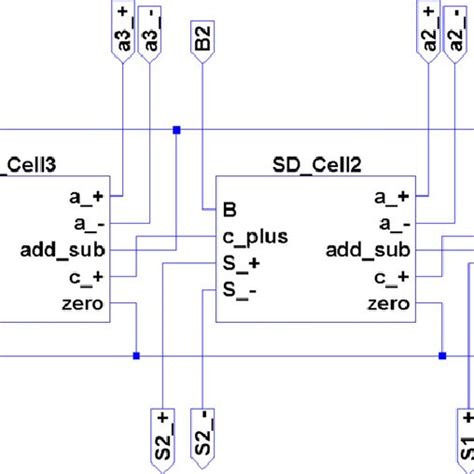 Schematic Of A Decoder Circuit And Simulation Result Download Scientific Diagram