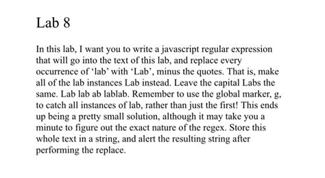 solved lab 8 in this lab i want you to write a javascript