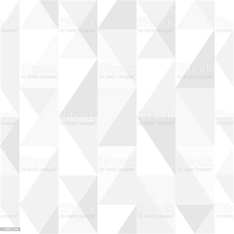흰색 매끄러운 타일 기하학적 질감 빛 반복 장식 배경 모자이크 디자인 다각형 0명에 대한 스톡 벡터 아트 및 기타 이미지 0명 가리기 개념 Istock