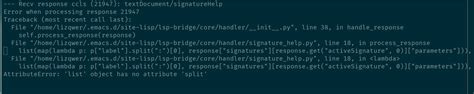 Ccls无法显示signature Help · Issue 309 · Manateelazycat Lsp Bridge · Github