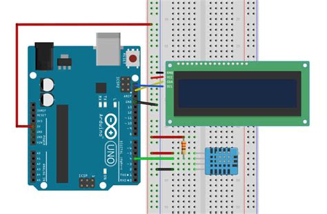 Temperatura Y Humedad En Lcd 1602 Para Arduino