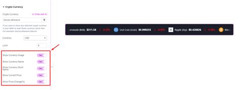 How To Use Crypto Currency Ticker Widget