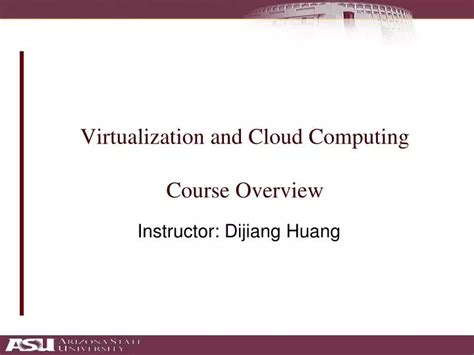 Ppt Virtualization And Cloud Computing Course Overview Powerpoint Presentation Id 4557994