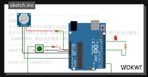13interruptlow Wokwi Esp32 Stm32 Arduino Simulator