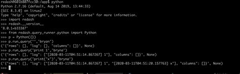 Python Query Runner Cannot Use Print Function In 900 Alpha · Issue 4725 · Getredashredash