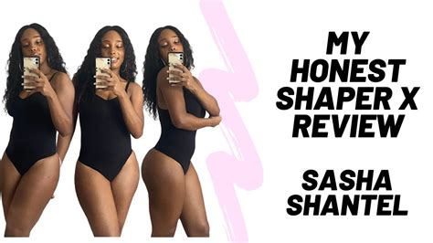Shaper X Review Best Skims Dupe Bodysuit Sasha Shantel YouTube