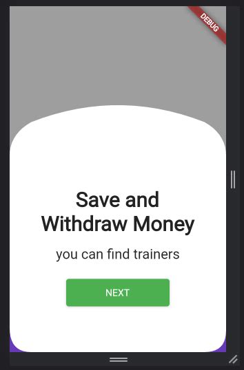 Am Trying To Put Radius On The Second Container But I Cant In Flutter