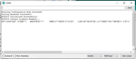 Garbled Data On Mcp Can Bus After Successful Initializing Networking