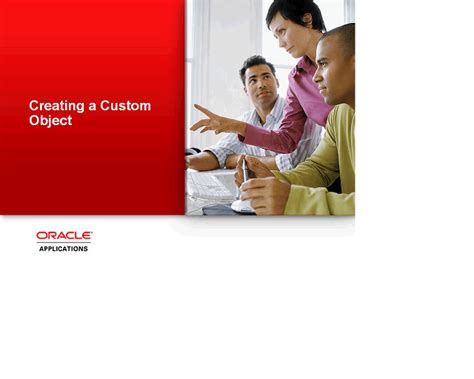 Creating A Custom Object In Application Composer