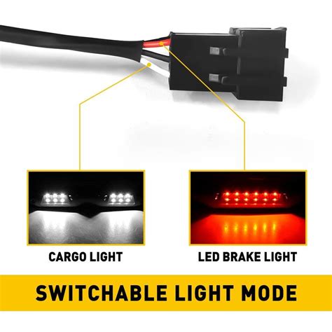 1 Pcs Led 3rd Third Brake Light For Dodge Ram 1994 2001 Car Auto