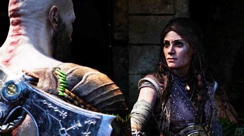 Freya Forgives Kratos For Killing Baldur God Of War Ragnarok Youtube