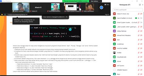 Workshop Web Dev Dasar Javascript