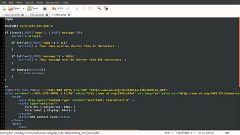 Php Tutorial Sending Sms Text Message Part 02 Youtube