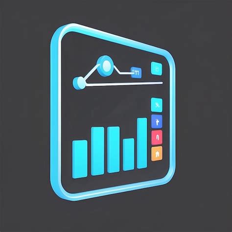 Premium Photo Digital Technology Overlay Info Graphic Business Graph Element