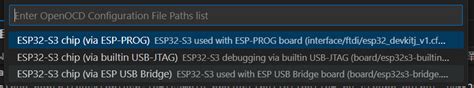 ESP IDF使用vscode选择目标芯片的问题 霍北北 博客园