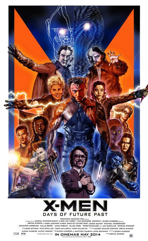 X Men Days Of Future Past Poster By N8ma On Deviantart X Men Days Of
