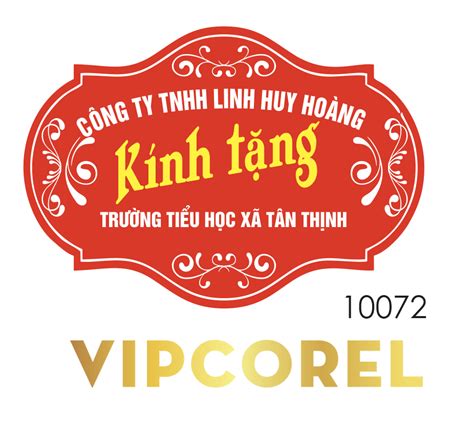 Biển Tên Kính Tặng Cắm Lẵng Hoa File Corel Download File Vector Thiết Kế đồ Họa Vip Corel
