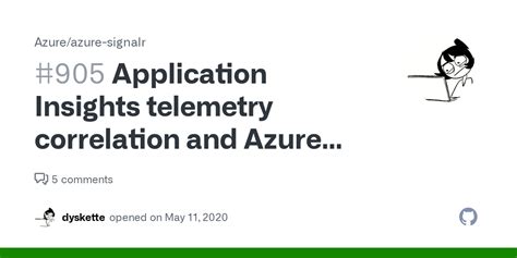 application insights telemetry correlation and azure signalr · issue