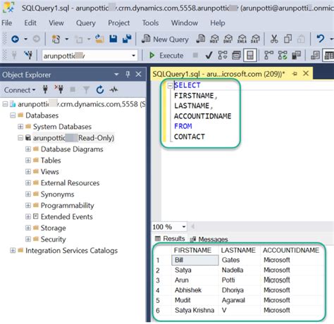 How To Query Dataverse In Microsoft Sql Server Management Studio Ssms