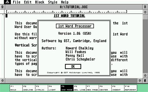 Atari St 1st Word Scans Dump Download Screenshots Ads Videos