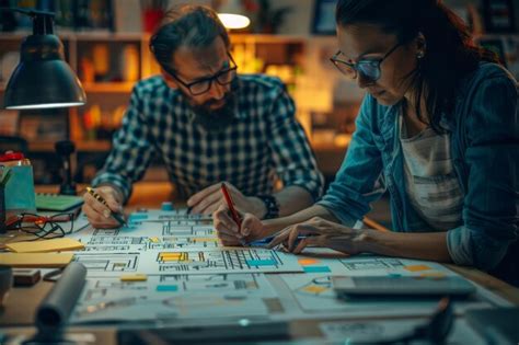 Premium Photo Close Up Ux Developer And Ui Designer Brainstorming
