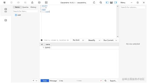 Docker安装cassandra本文已参与「新人创作礼」活动，一起开启掘金创作之路。 一、文档地址 二、连接工具 三、 掘金