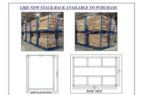 Used 72 X 48 Stack Racks For Sale American Surplus