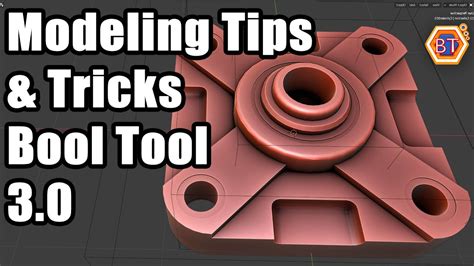 Blender Tutorial Modeling Tips And Tricks Bool Tool 30 Youtube