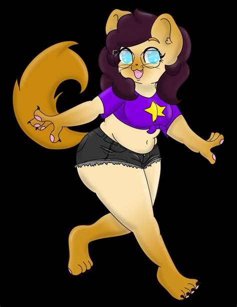 284734 Safe Artistbleptarts Oc Cat Feline Mammal Anthro Beige Fur Belly Button