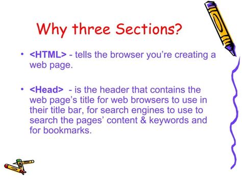 Fundamentals Of Html Ppt Web Design And Html Internet