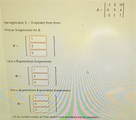 Solved A has eigenvalue λ repeated three Chegg com