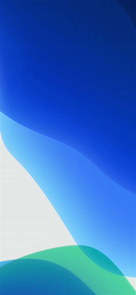 Download Ios 13 Blue White Background