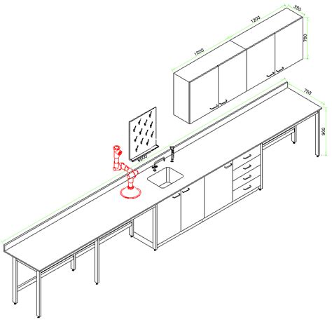 Lab Bench Design With Dimensions